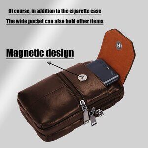 vigor | Bags | Crossbody Bag First Layer Vintage Waist Pack Perfect For ...